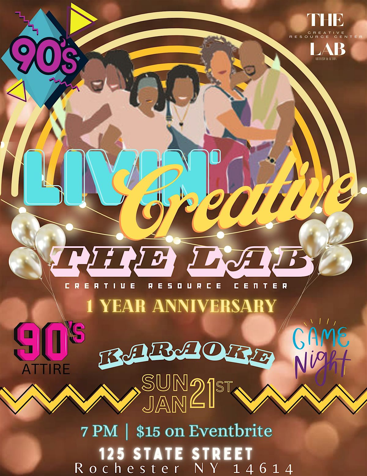 Livin Creative : The Labs One Year Anniversary, 125 State St, Rochester ...