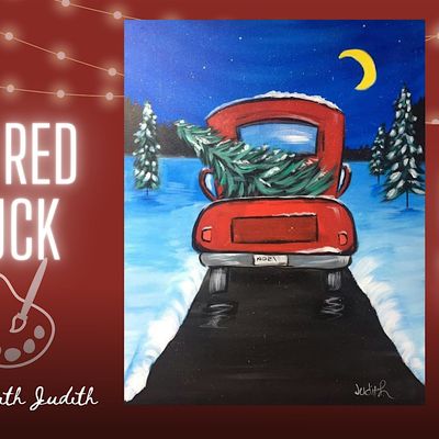 Paint Night in Cumberland | The Red Truck at Makerfeed Co., Maker Feed ...
