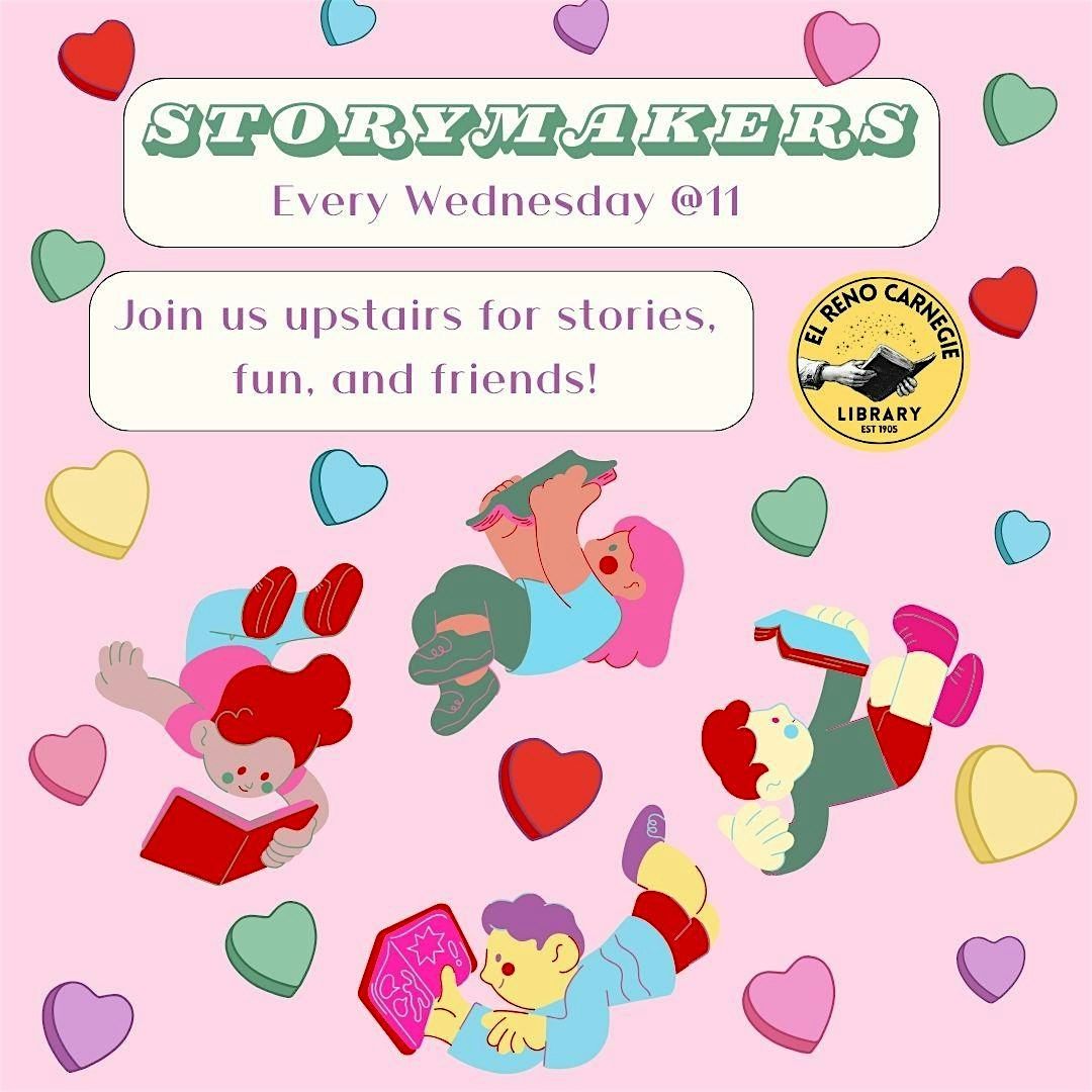 StoryMakers, El Reno Carnegie Library, 4 February 2026 | AllEvents