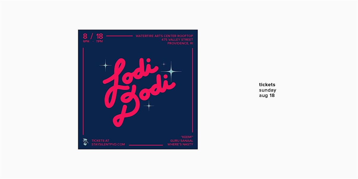 LODI DODI / August 2024, The WaterFire Arts Center, Providence, 18 ...