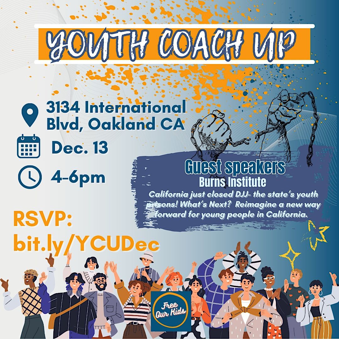 December Youth Coach Up, 3134 International Blvd, Oakland, 13 December 2023 | AllEvents.in