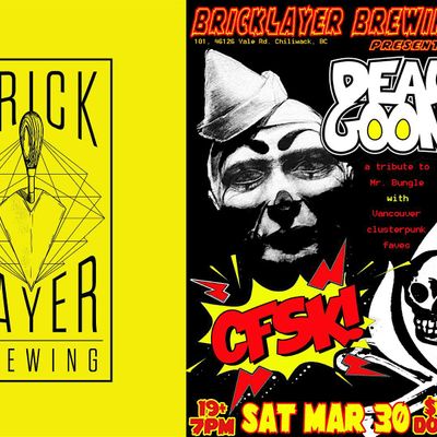BRICKLAYER BREWING PRESENTS DEAD GOON W/ CAMPFIRE SHITKICKERS ...
