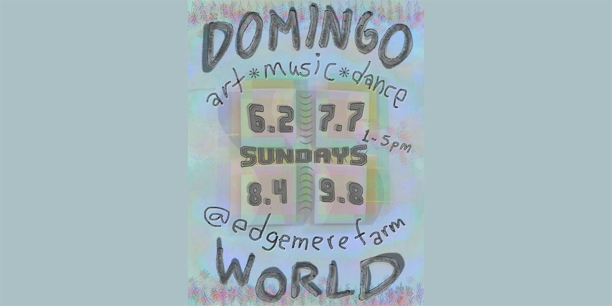 Domingo World presents Vera Kahn, Jeff Tobias, Luxury Bones & Carolin ...