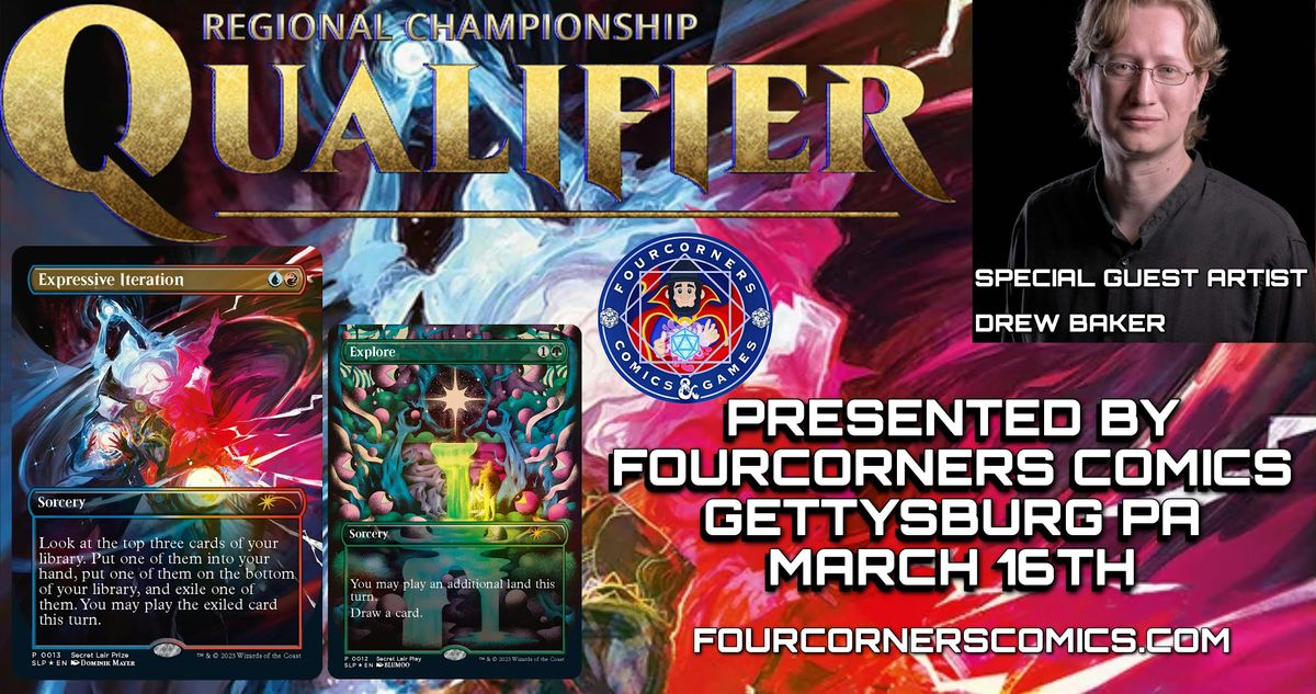 MTG REGIONAL CHAMPIONSHIP QUALIFIER PRESENTED BY FOURCORNERS COMICS ...