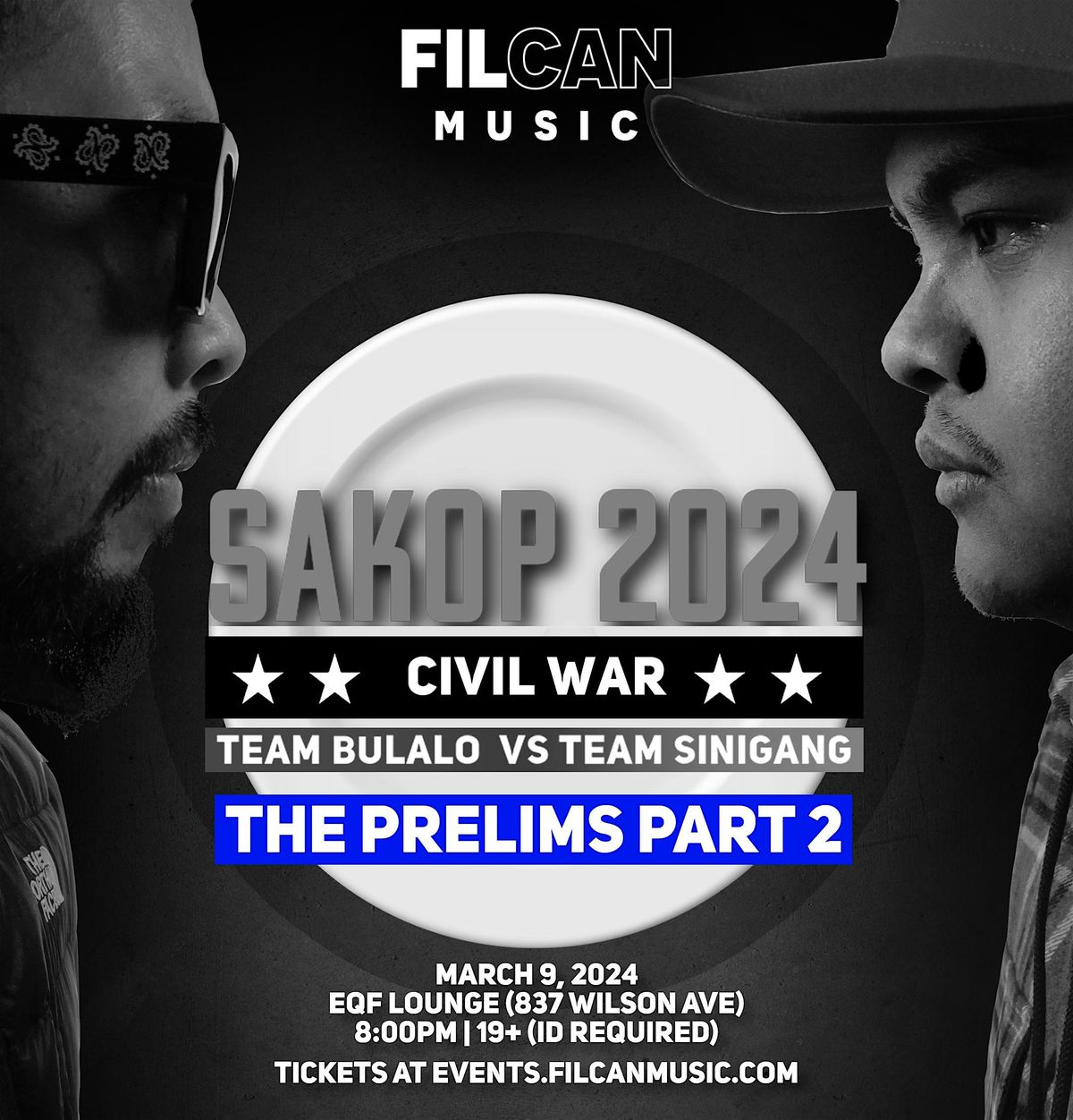 Sakop Prelims Part 2, EQF LOUNGE, Toronto, 9 March 2024 | AllEvents