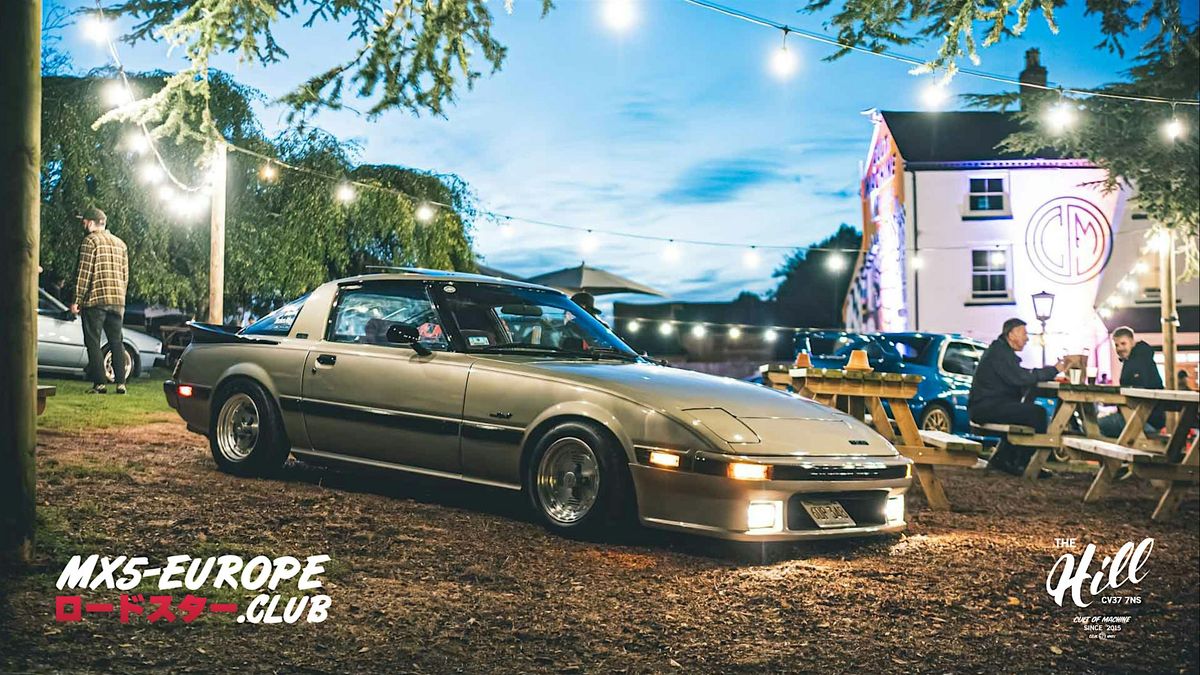 Mazda Yard Meet: The Hill, Caffeine & Machine: The Hill, Ettington, 13 ...