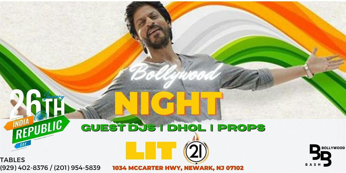 Desi Fridays Republic Day Bollywood Party @LIT21, New Jersey, Lit 21 ...