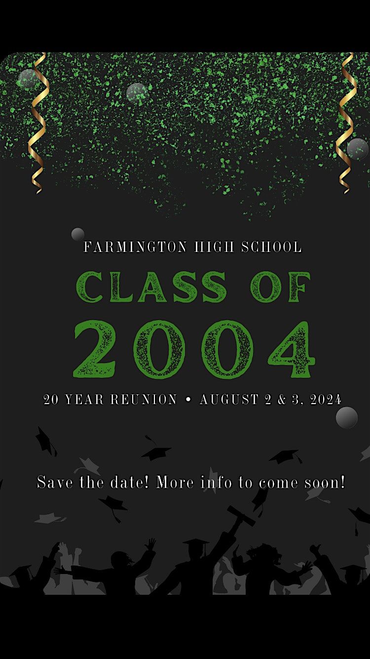 Farmington High School Class of 2004 20 year Reunion, Courtyard ...