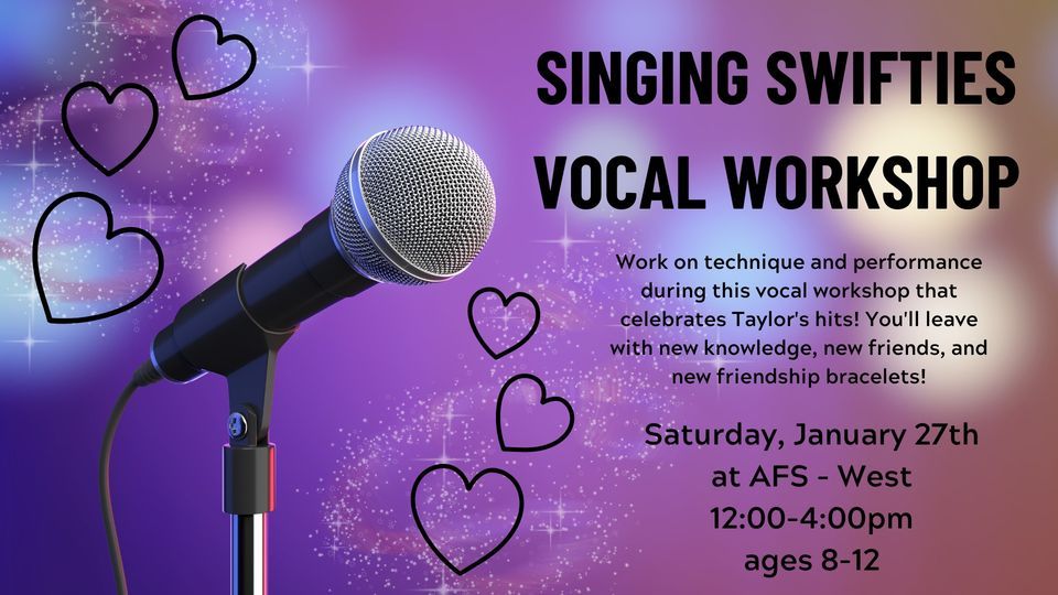 Singing Swifties Vocal Workshop, Angela Floyd Schools, Louisville ...