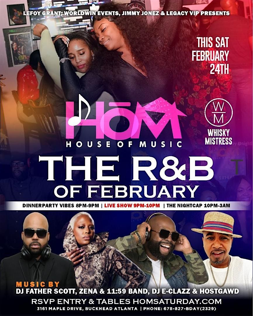 HOUSE OF MUSIC: Atlantas #1 Rated Groove for Live Music, DJs & Great ...