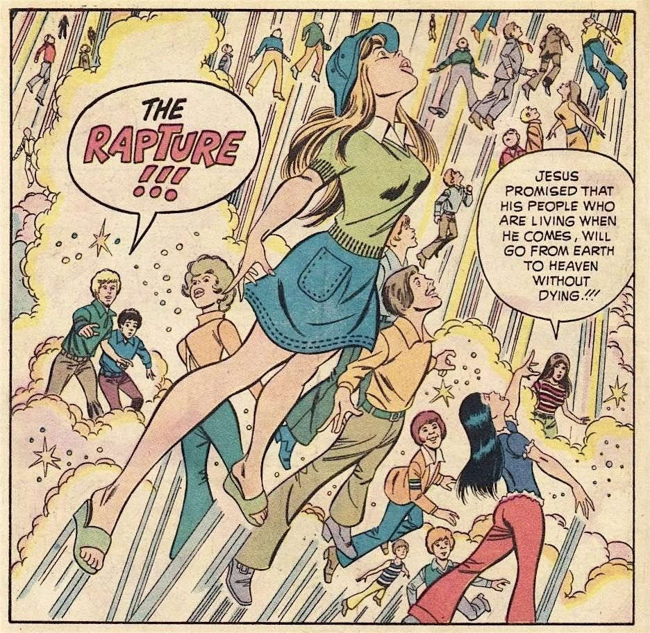 The Psychedelic Art of 1970s Christian Hippie Comics, Philosophical ...