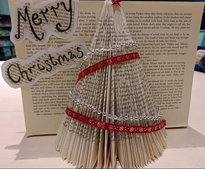 Saturday Squad - Christmas Candle and Tree Book Folding, Halton Lea ...