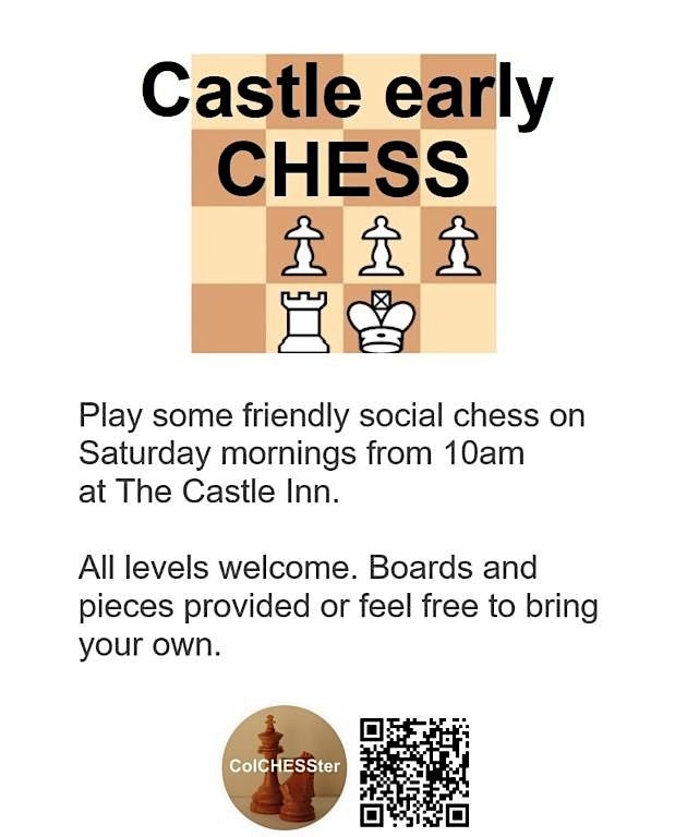 Castle early CHESS, The Castle Inn, Colchester, 5 August 2023 ...