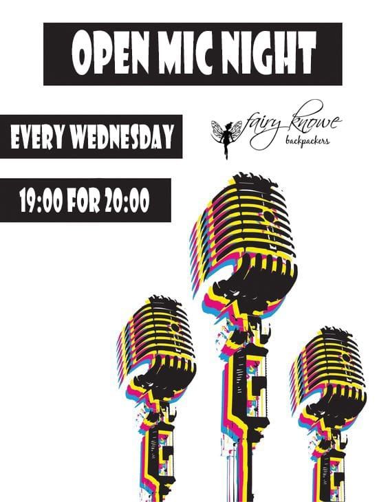 Open Mic Night, Fairy Knowe Backpackers, Prince Albert, 20 December ...