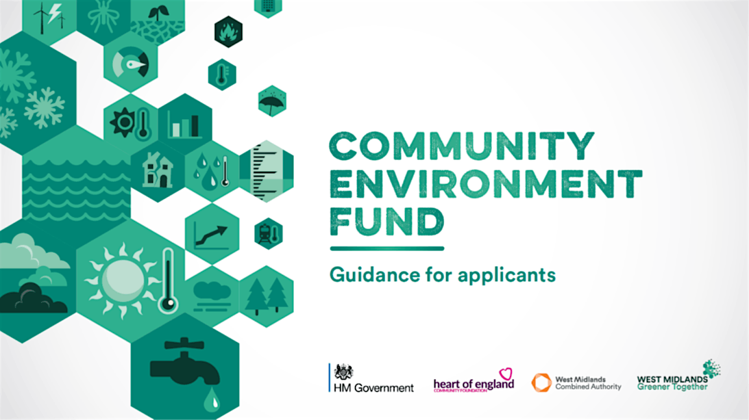 Community Environment Fund - Meet the Funder Webinar, Virtual Event ...