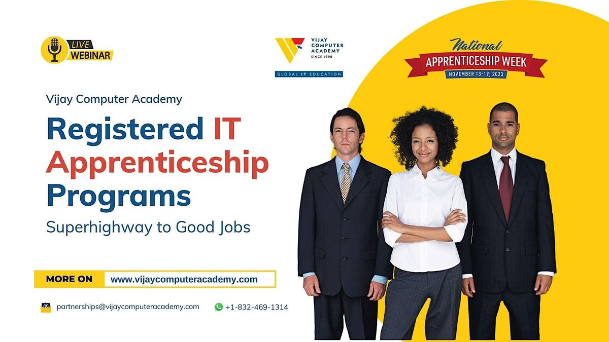 Become our employer partner! - Naional Apprenticeship Week, November 15 ...