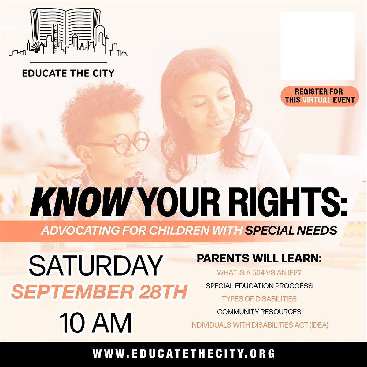 Know Your Rights: Advocating for Children with Special Needs, September ...