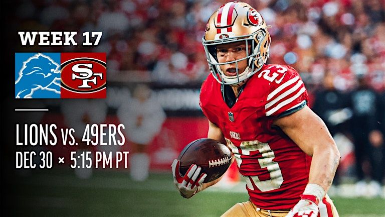 49ers vs LIONS SHUTTLE BUS R/T SAN FRANCISCO TO LEVIS STADIUM 12/30 ...