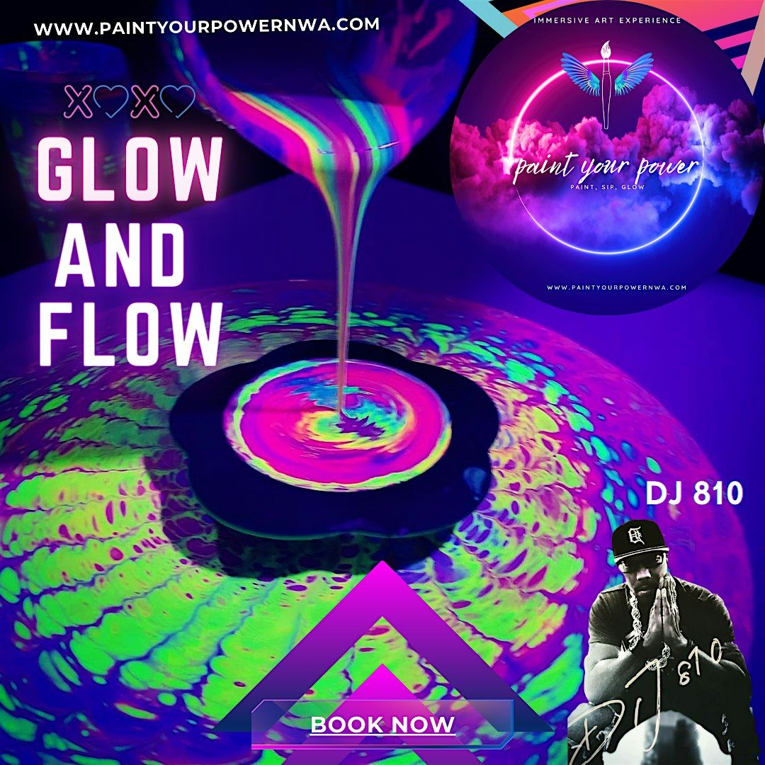 Glow and Flow Fluid Art Experience $39, Rogers Experimental House, 18 ...