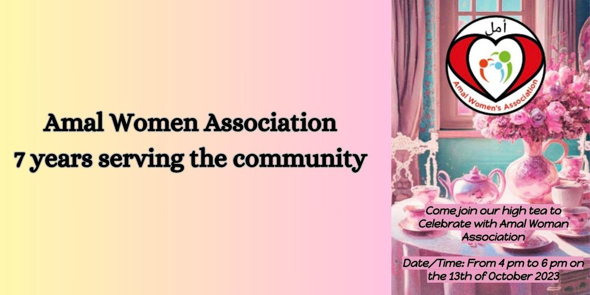 Amal celebration - 7 years in the community - Hi tea party, Sligo ...