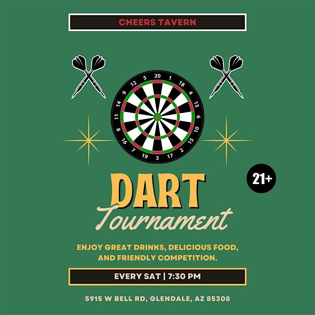 Dart Tournament, CHEERS TAVERN, Glendale, 11 May to 3 August | AllEvents.in
