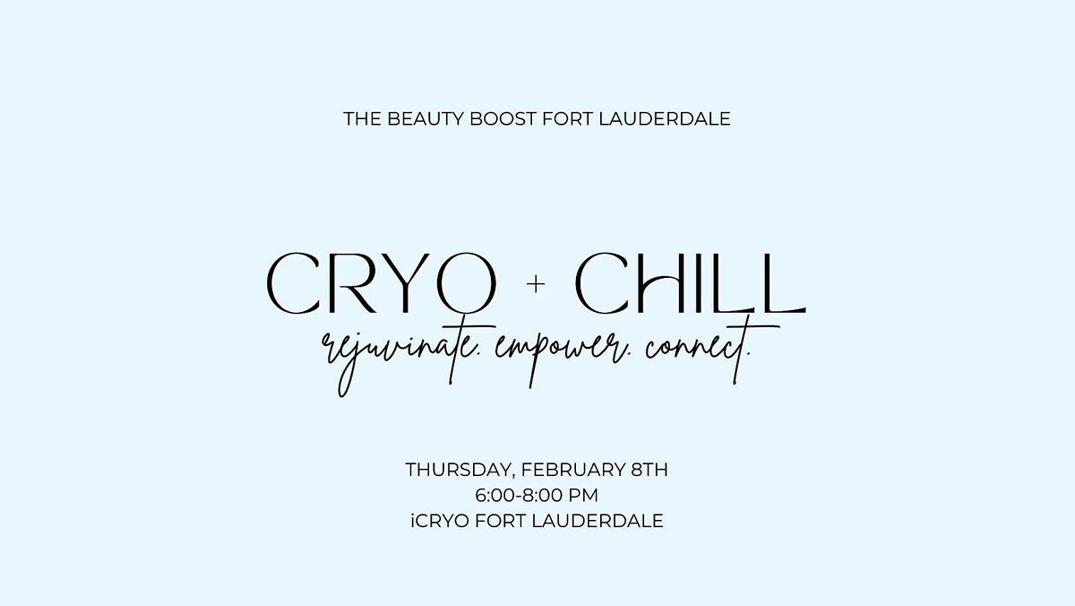 Cryo + Chill, iCRYO Cryotherapy + iV Therapy + Body Sculpting + Red ...