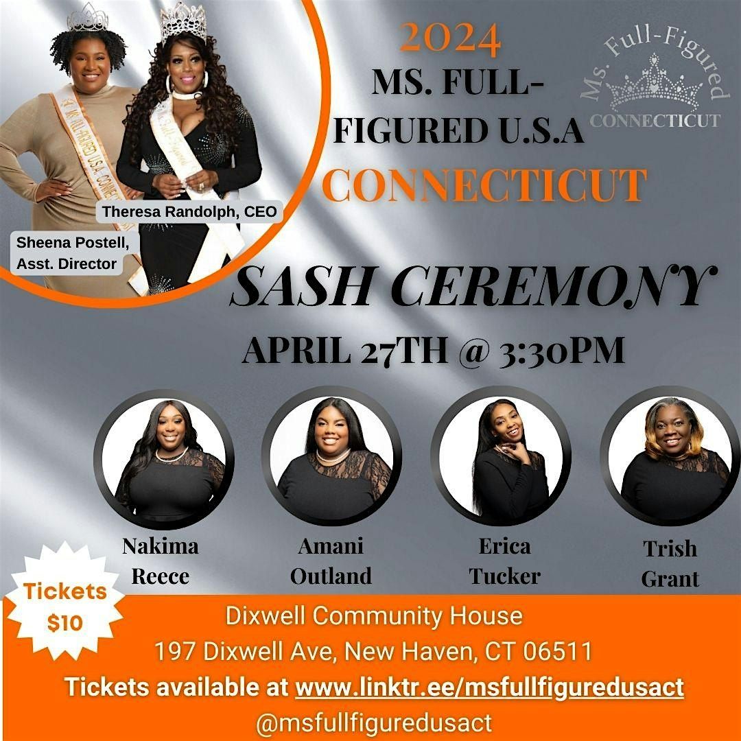 2024 Contestant Sash Ceremony Ms. Full Figured USA Connecticut Pageant ...