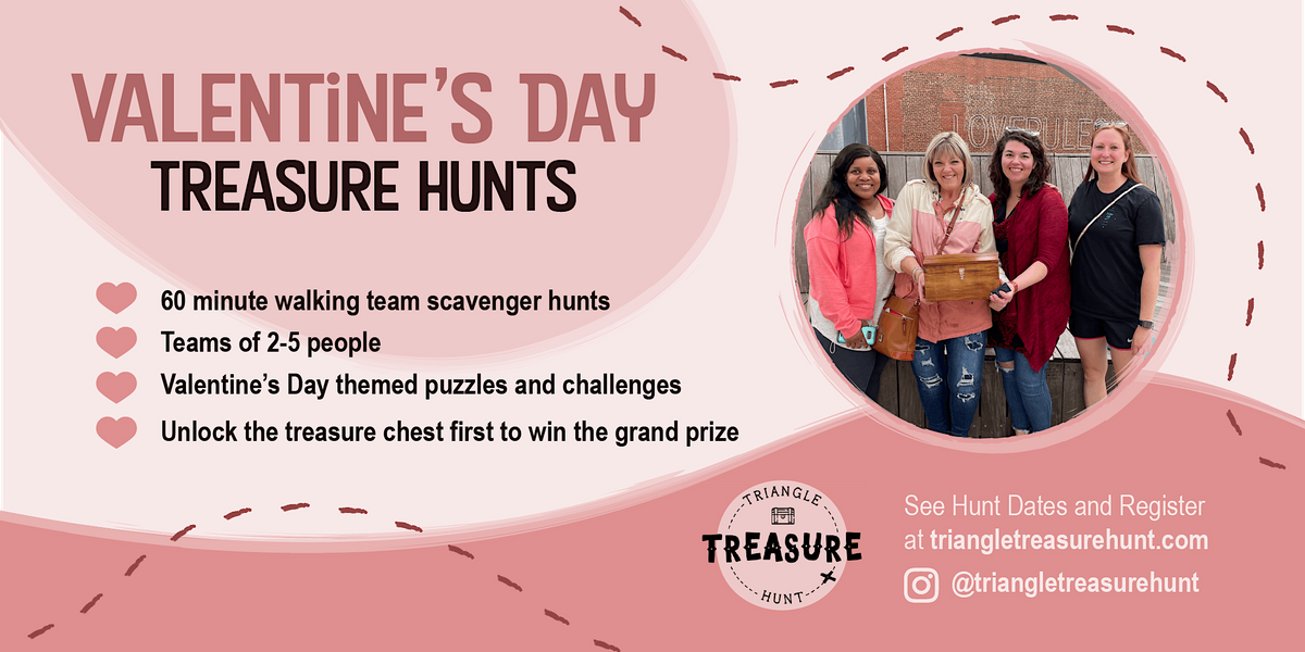 Durham Valentines Treasure Hunt - Walking Team Scavenger Hunt ...