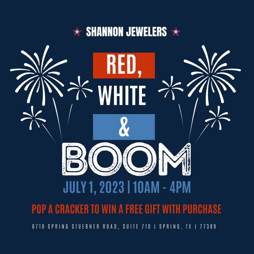 Red, White & Boom Event, Shannon Jewelers, Egypt, 1 July 2023 ...