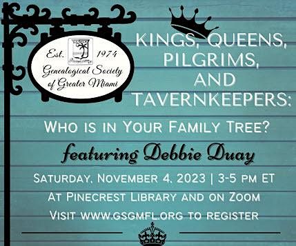 Kings, Queens, Pilgrims, and Tavernkeepers: Who is in Your Family Tree ...