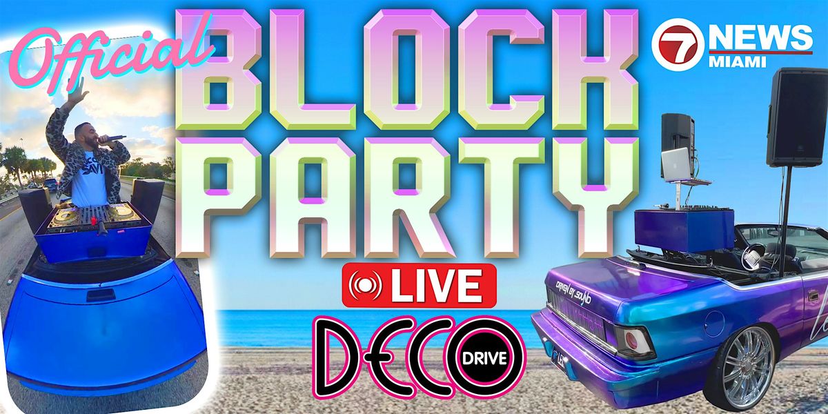The Official DJ Car Block Party - LIVE ON AIR! Seen On @OnlyInDade, 251 ...