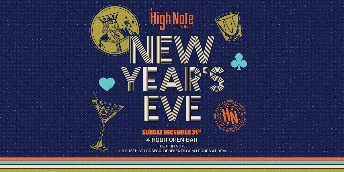 New Years @ The High Note, The High Note, New York, 31 December to 1 ...