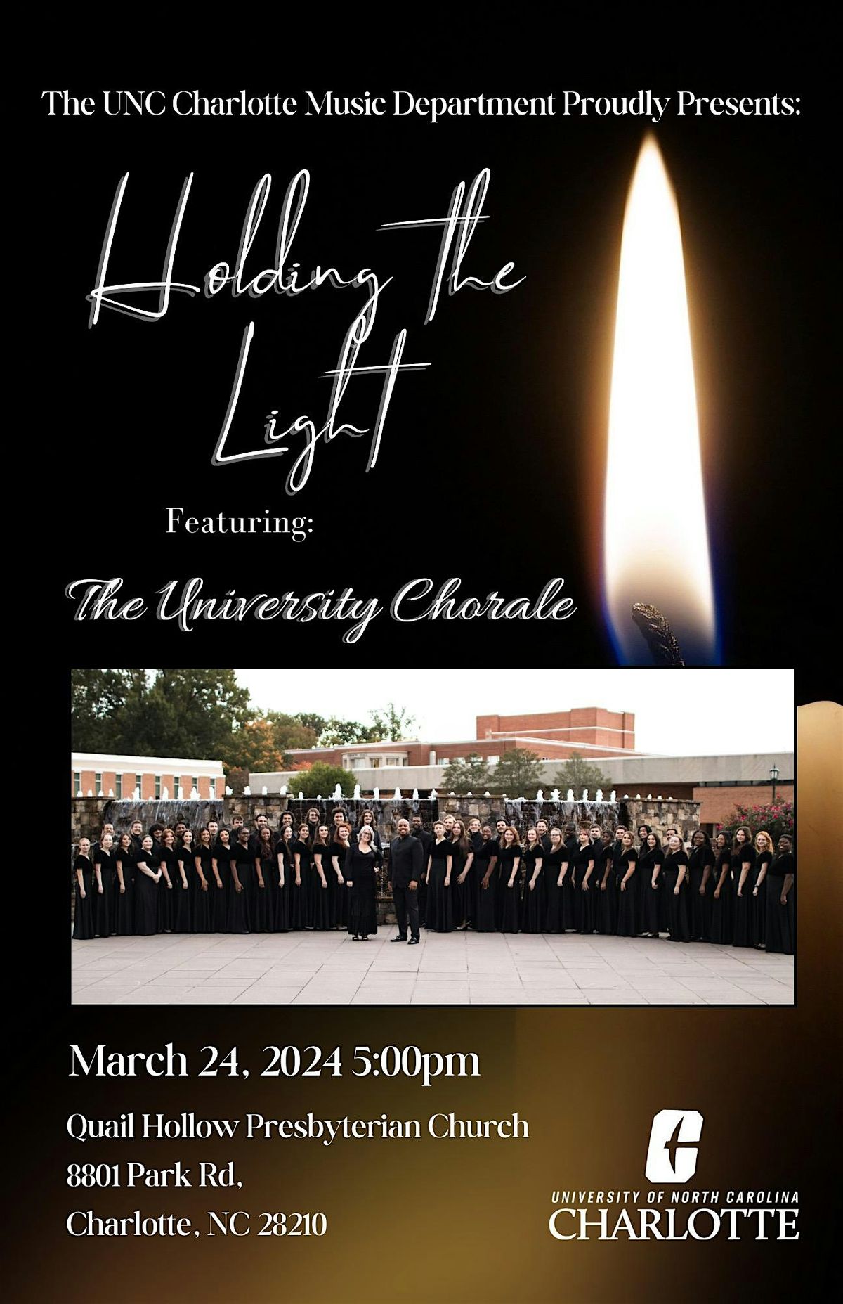 UNC Charlotte Chorale Concert at Quail Hollow Presbyterian Church ...