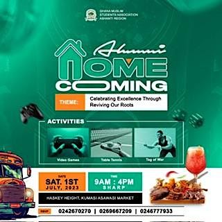 GMSA HOMECOMING, Haske Heights, Kumasi, 1 July 2023 | AllEvents.in