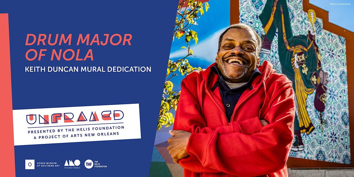 Drum Major of NOLA, Keith Duncan Mural Dedication, Ogden Museum of ...