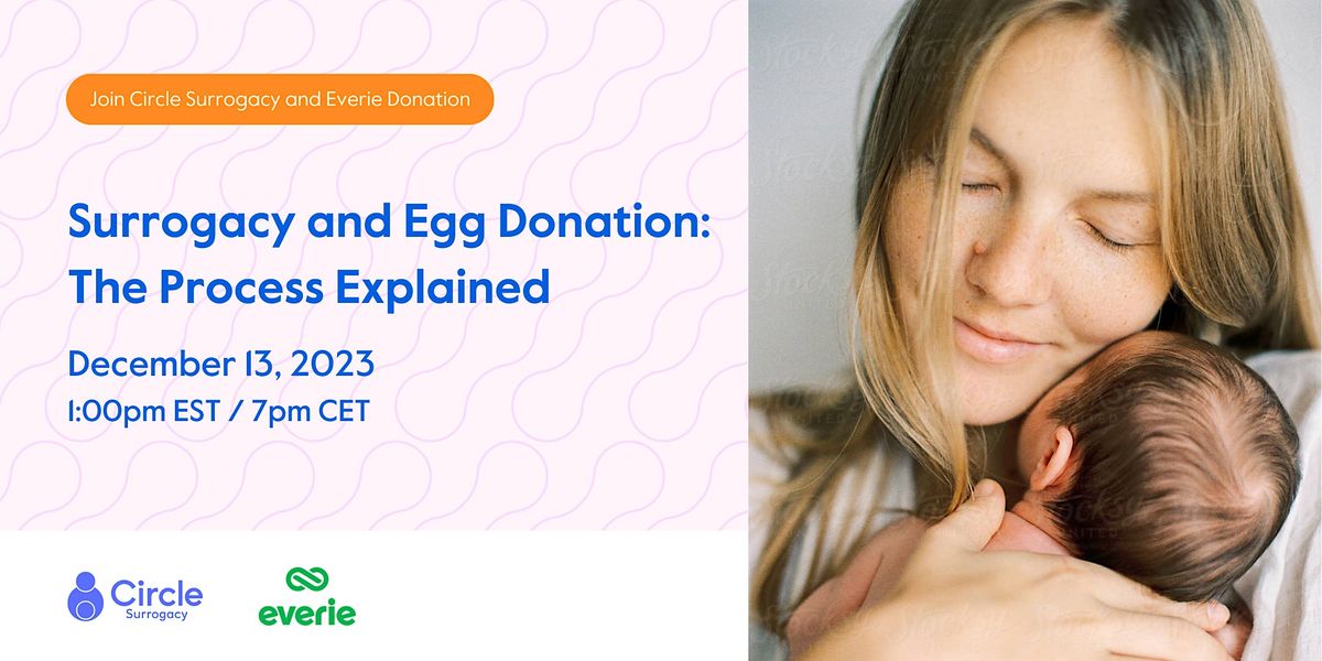 Surrogacy and Egg Donation: The Process Explained, December 13 2023 ...