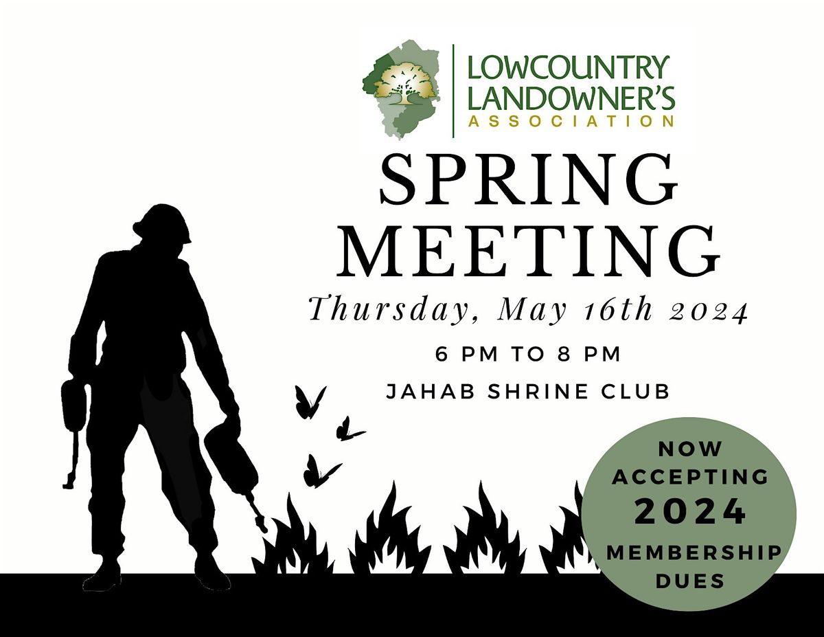 Lowcountry Landowners Association Meeting, Jahab Shriner's Club ...