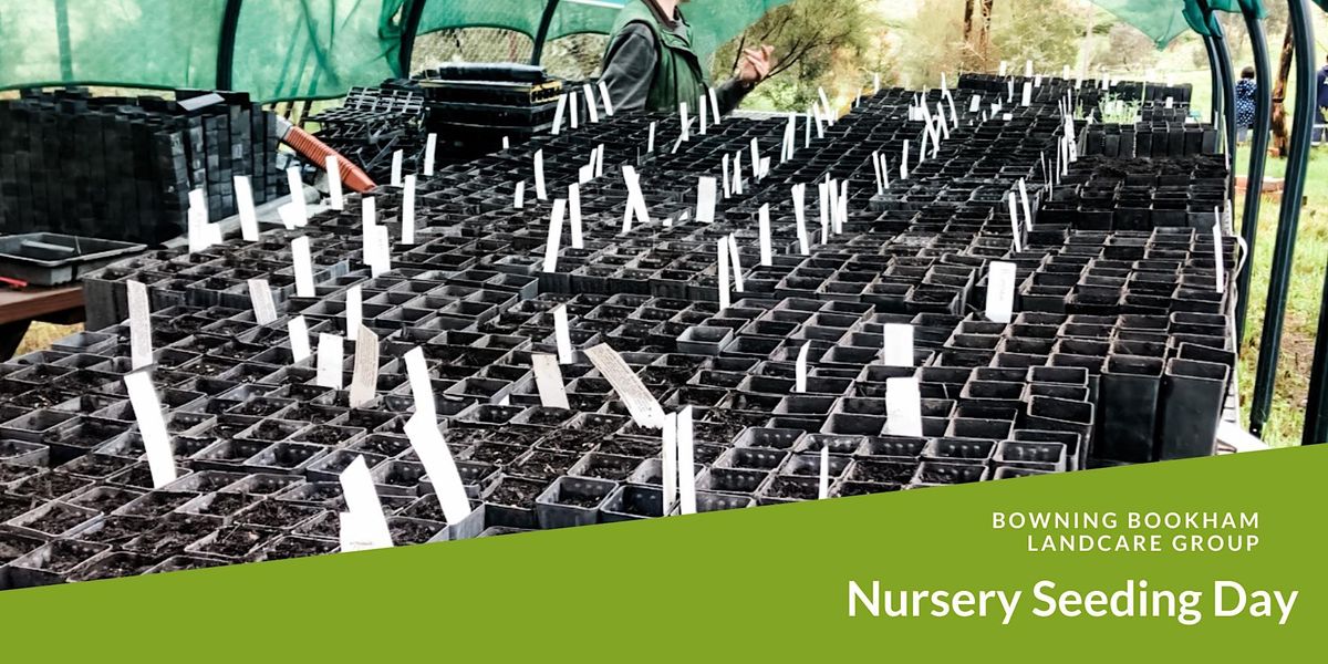Nursery Seeding Day, Black Range Road, Woolgarlo, 21 October 2023 ...