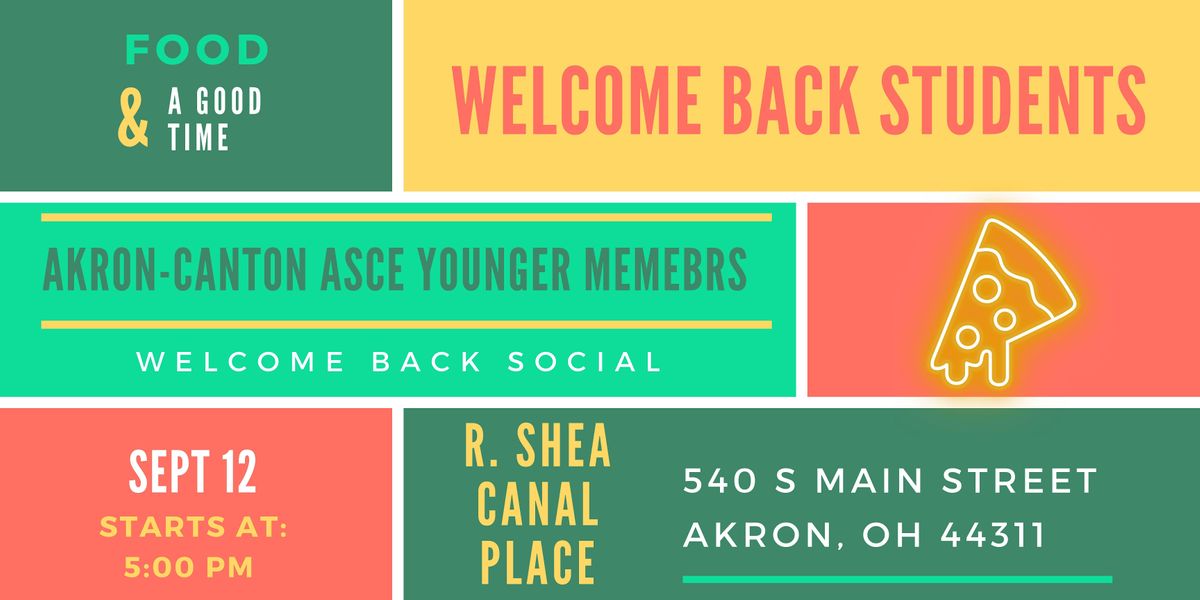 2023 Welcome Back Social, R. Shea Brewing - Canal Place Downtown, Akron ...