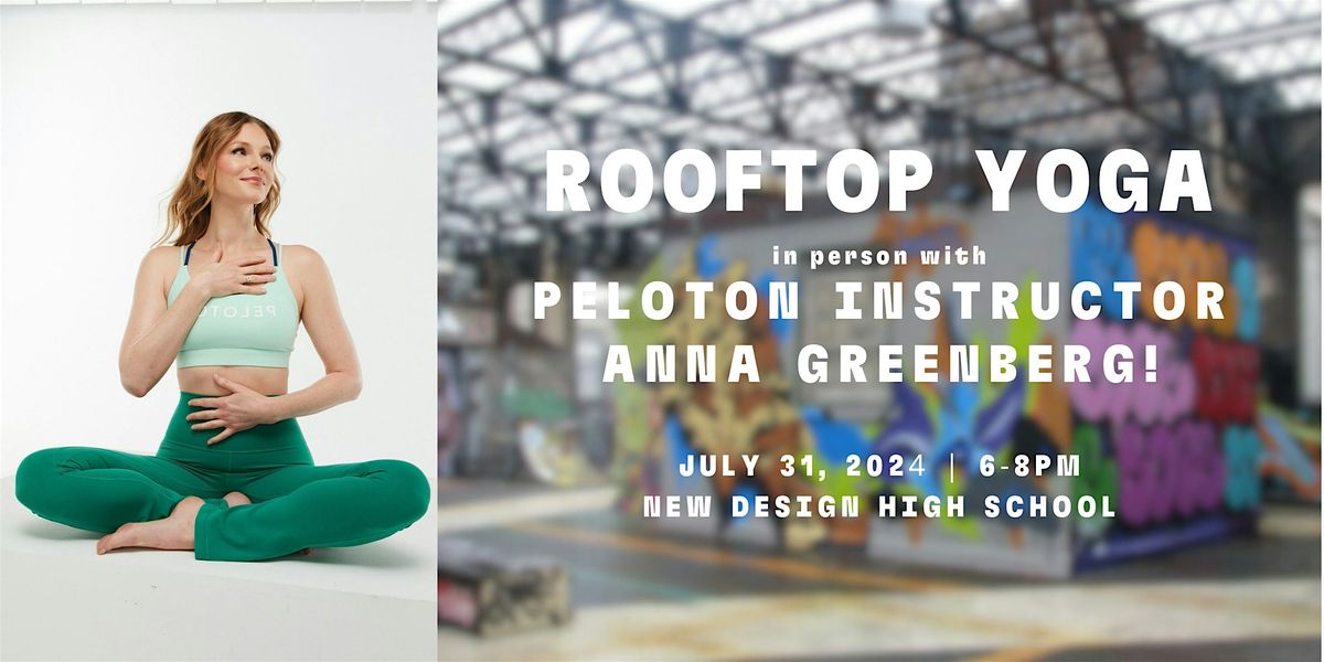 Rooftop Yoga With Peloton Instructor Anna Greenberg M543 New Design