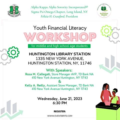 Youth Financial Literacy Workshop for Middle and High School Age ...