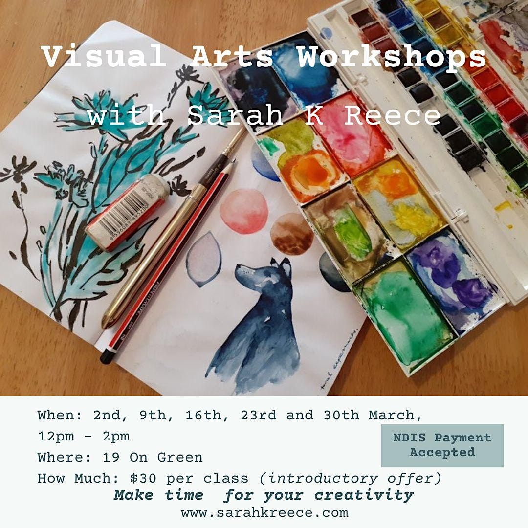 Visual Arts Workshop Series, 19 On Green Community Centre, Brompton, 2 ...