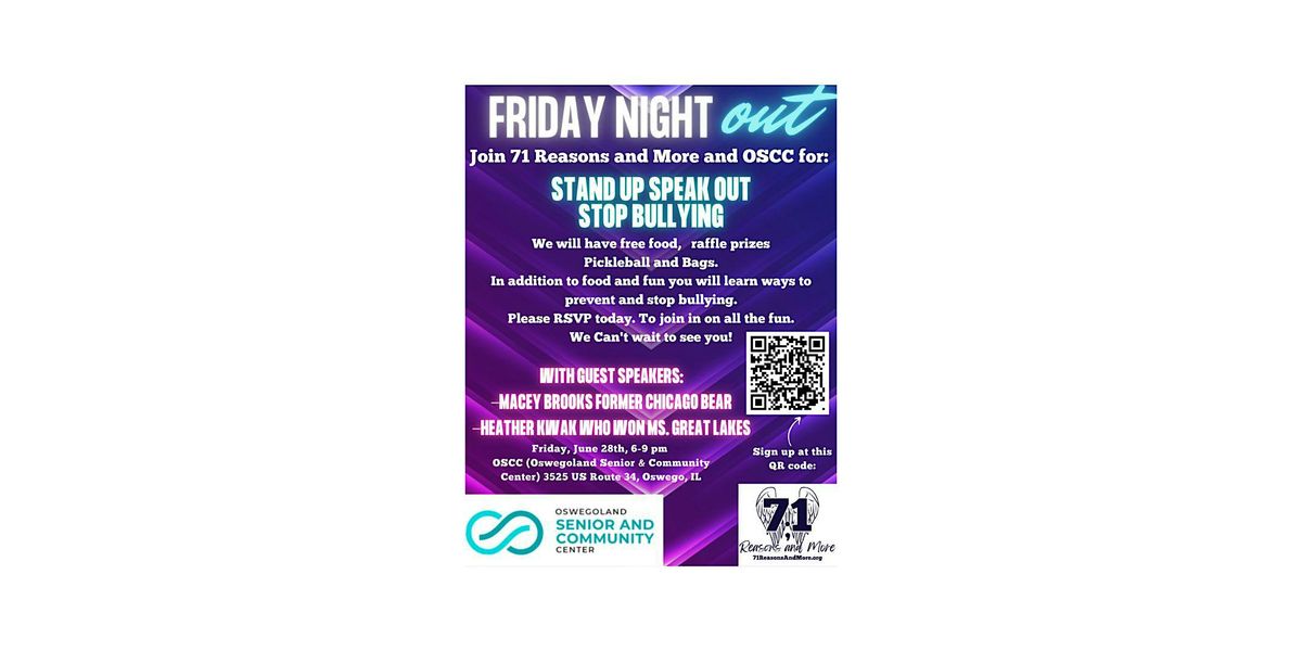 Friday Night Out, Oswegoland Senior and Community Center, 28 June 2024 ...
