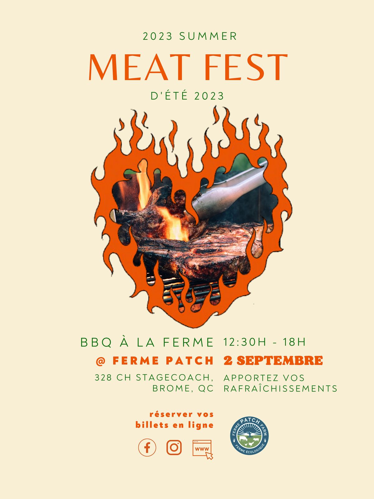 Meat Fest 2023, Ferme Patch, Brome, 16 September 2023 | AllEvents.in