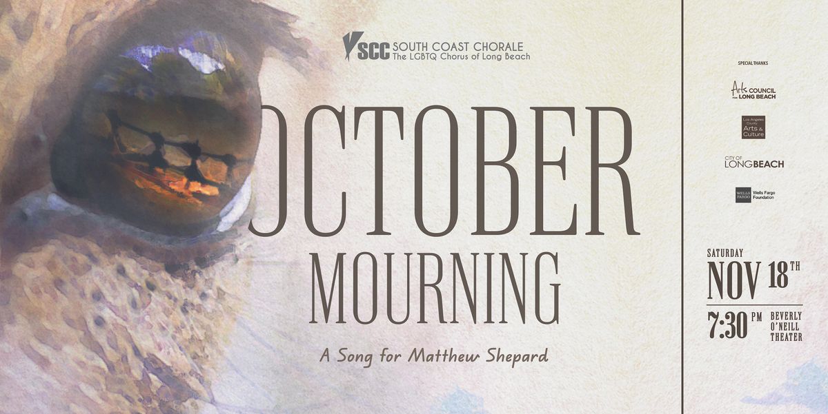 October Mourning: A Song for Matthew Shepard, The Beverly O'Neill ...