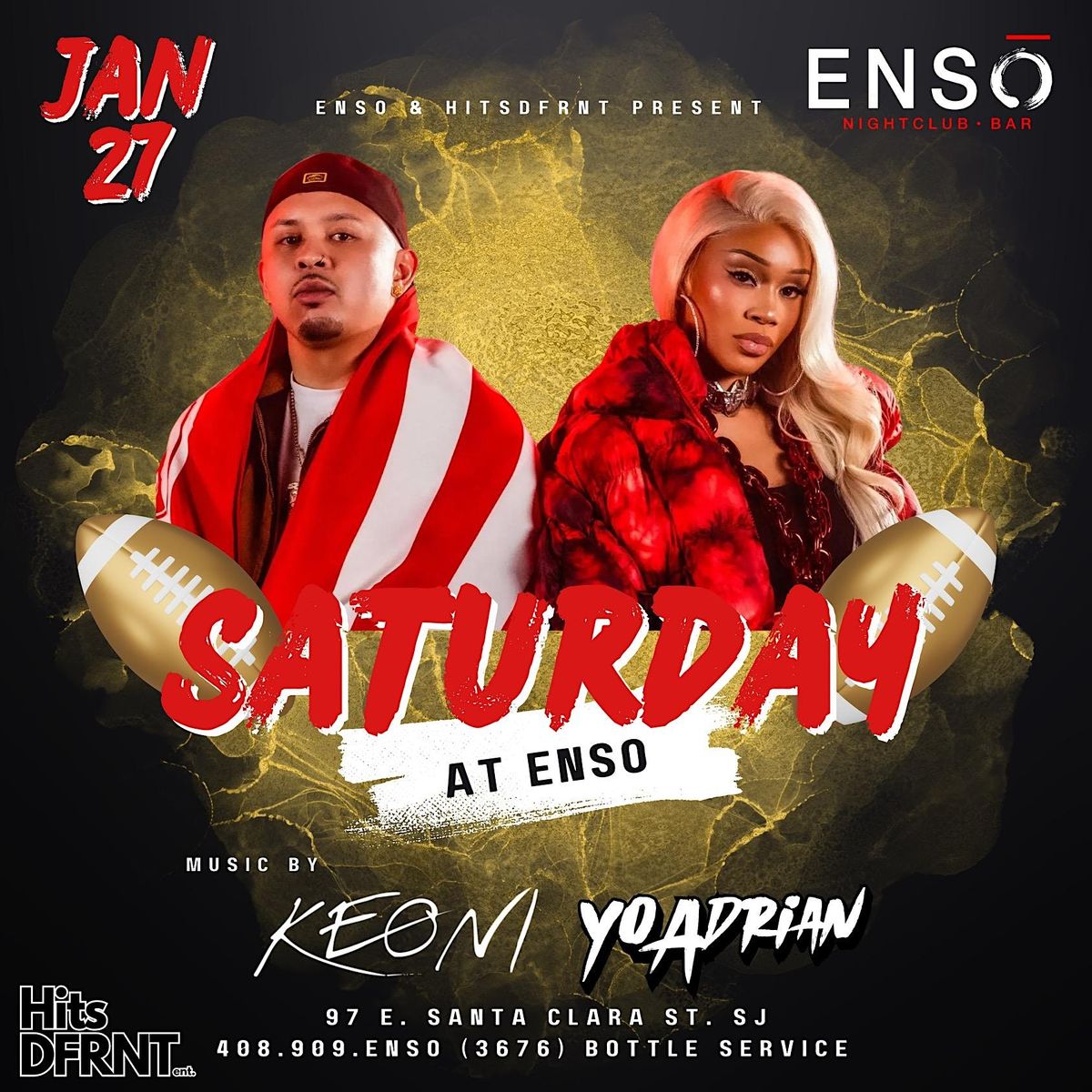 SATURDAYS AT ENSO @ Enso Nightclub BIGGEST REGGAETON & HIP HOP PARTY ...