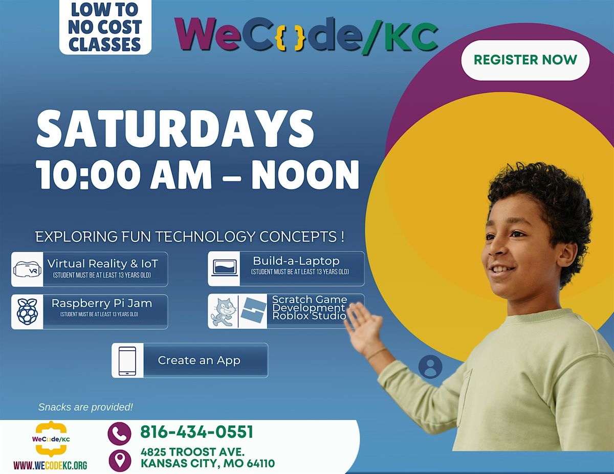 WeCode KCs Game Development with Scratch (Ages 7-11), 4825 Troost Ave, Kansas City, 23 March ...