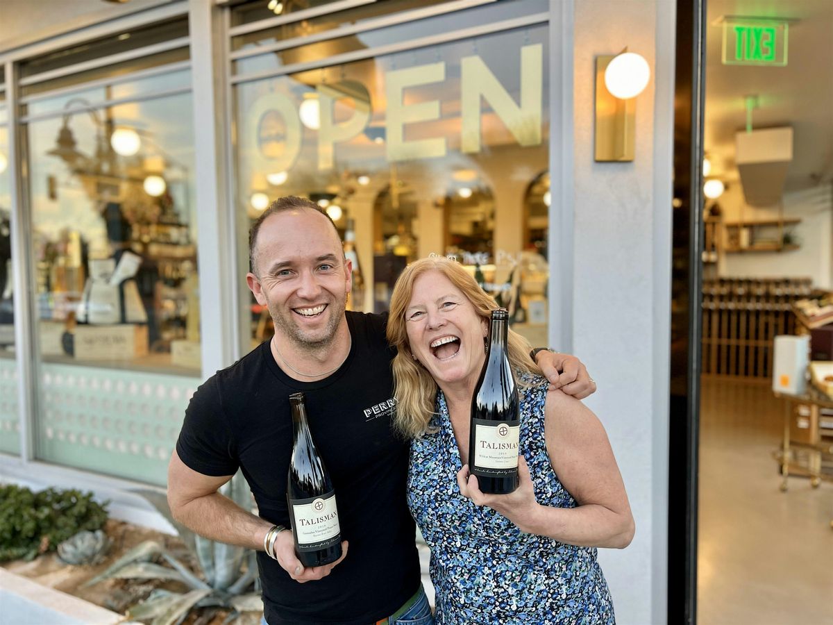 Talisman Wine Pinot Noir - Free Tasting at Perry’s Palm Springs, Perry ...
