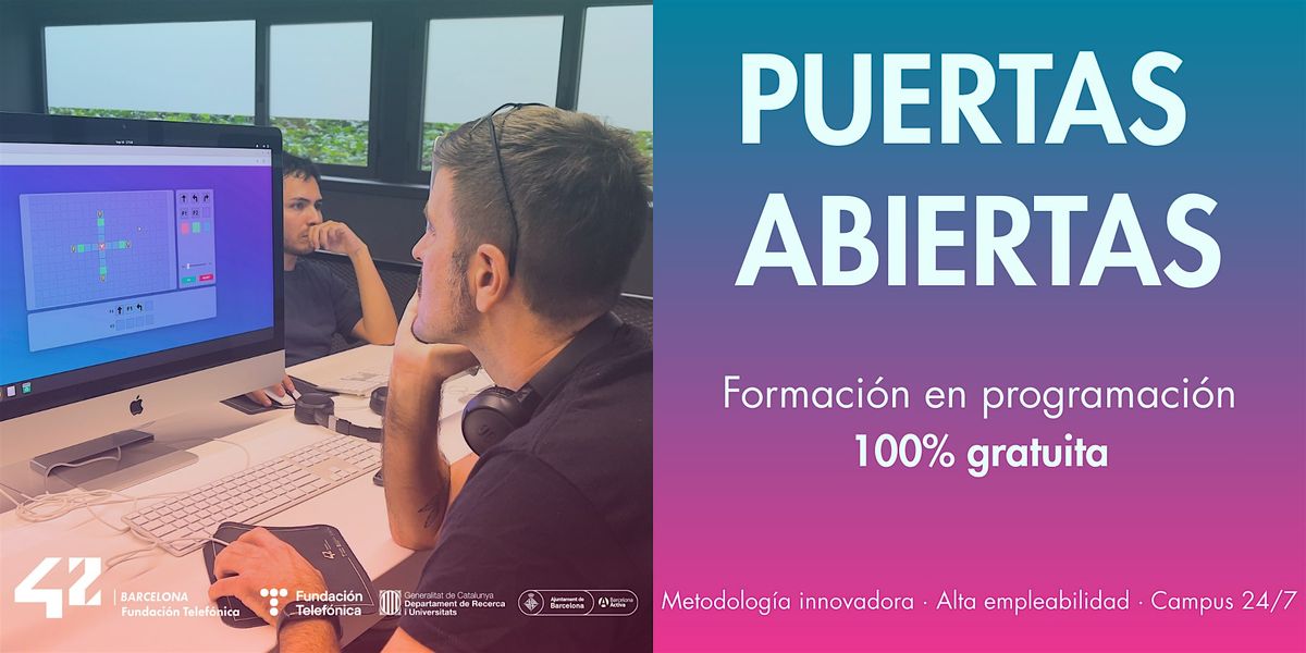 PUERTAS ABIERTAS : Visita gratuita del campus | 42 Barcelona, 42 ...