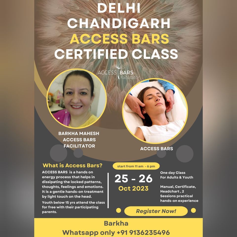 Access Bars Class Chandigarh and Delhi, New Delhi Railway Station Road ...